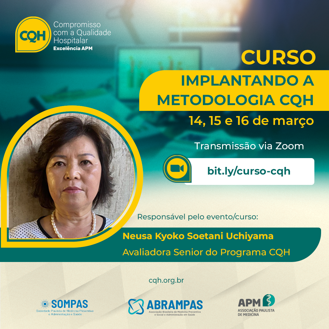 CURSO IMPLANTANDO A METODOLOGIA CQH – CQH